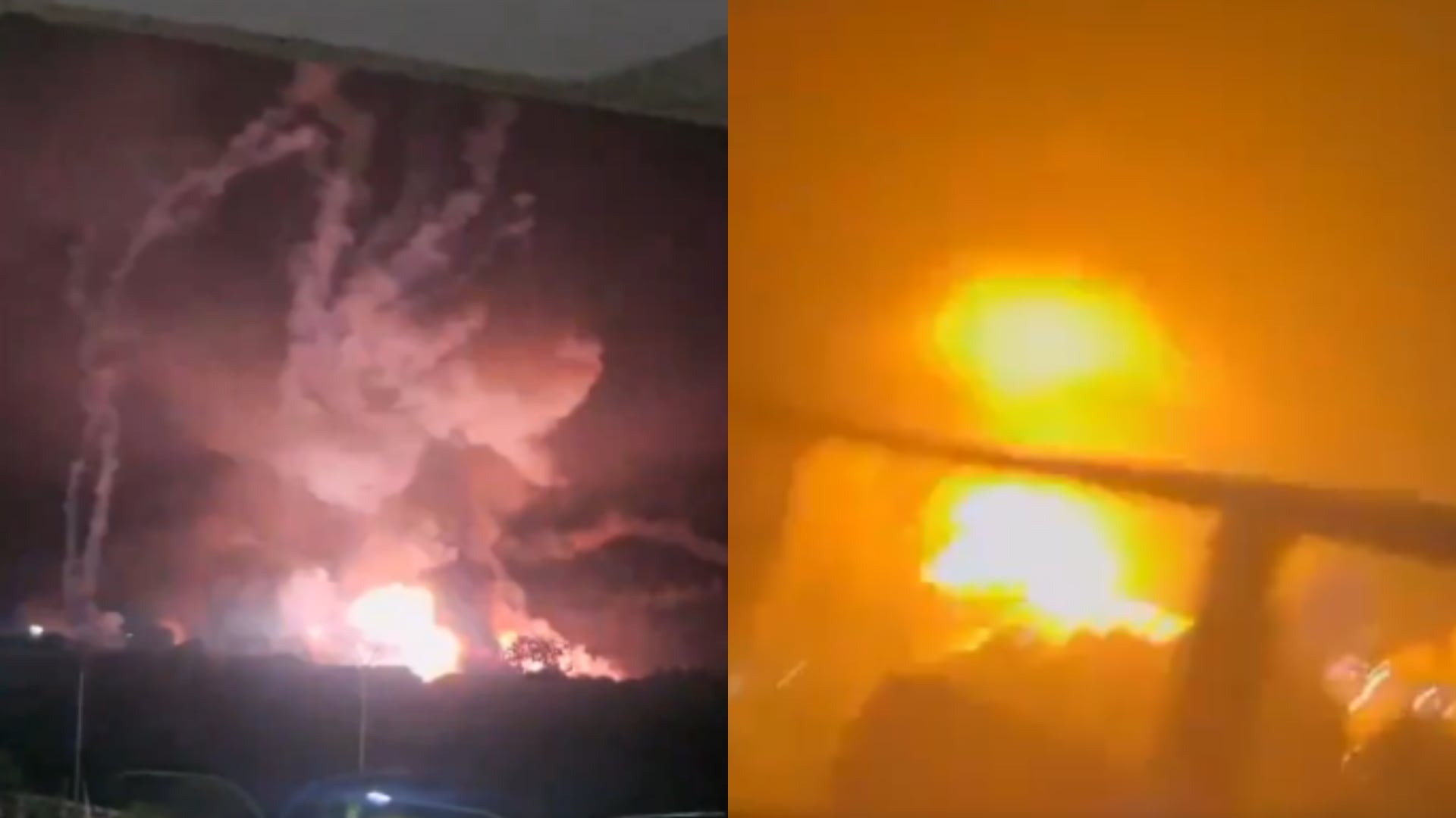 Impactantes imágenes del bombardeo de Estados Unidos a Caracas le dan ...