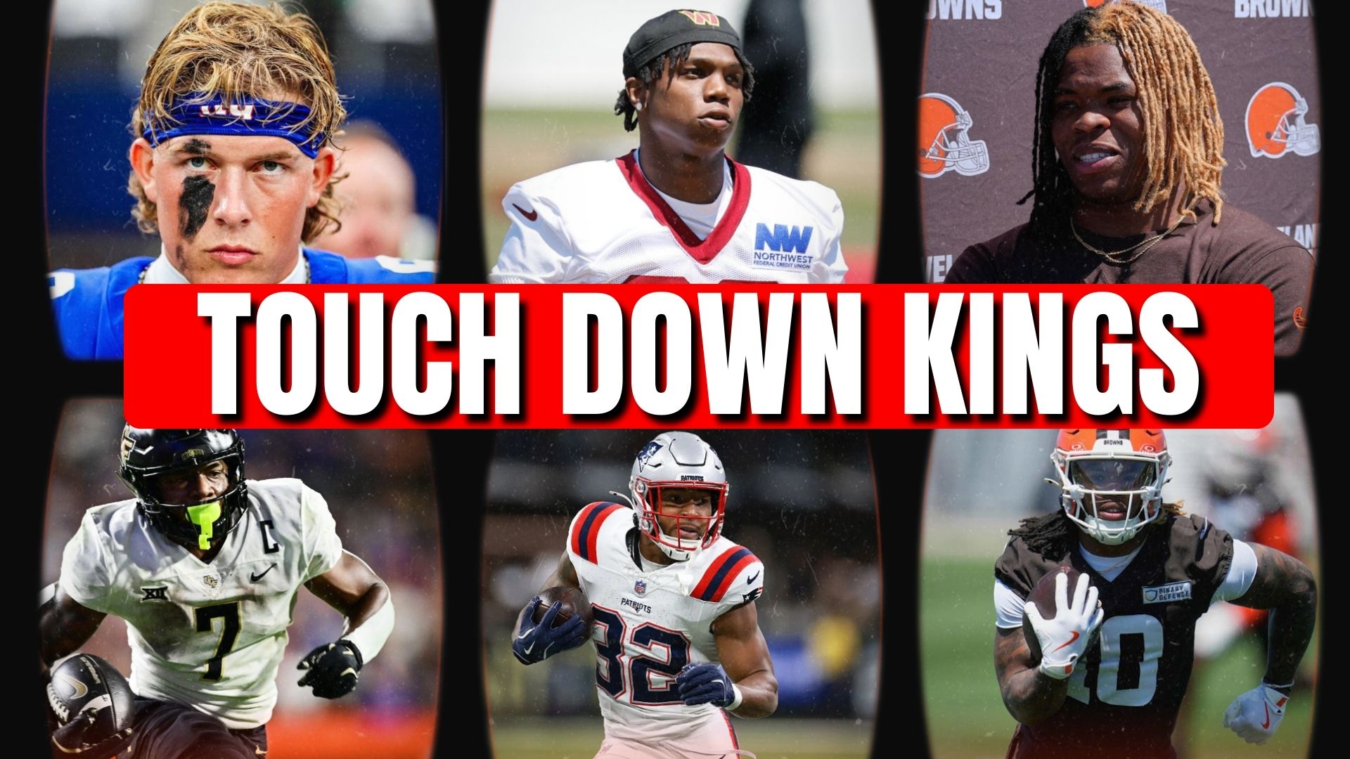 Most rushing touchdowns by a rookie this season