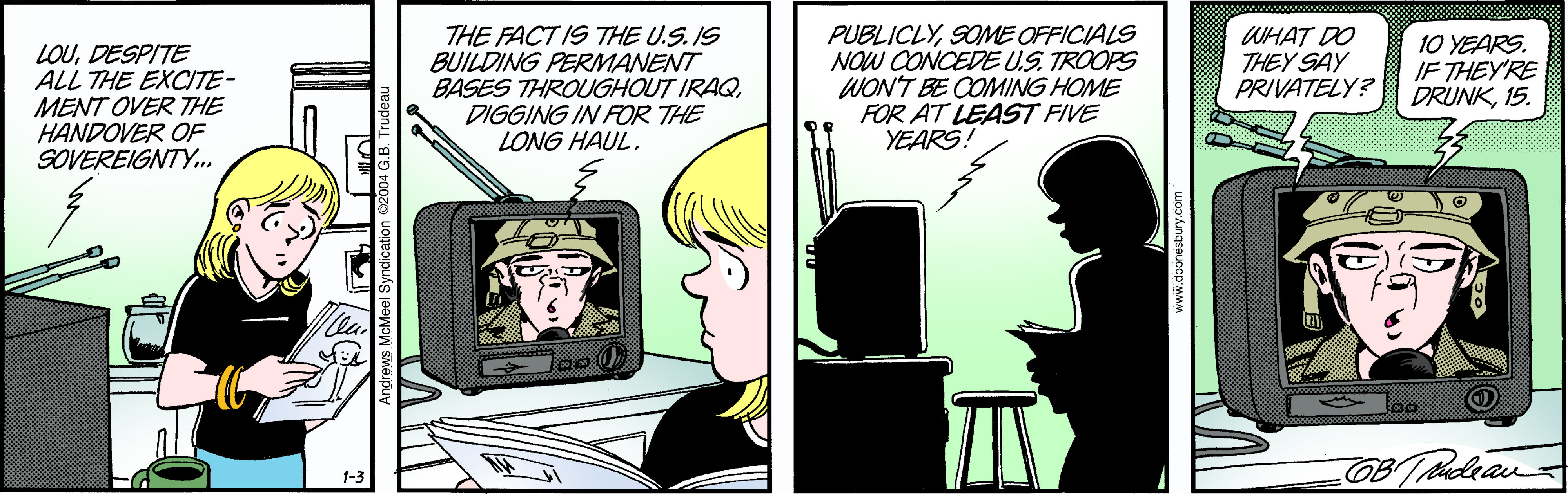 Doonesbury by Garry Trudeau