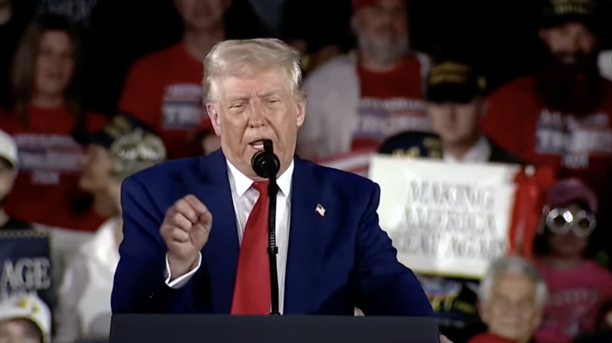 'We won three times': Trump lies outright, spews election conspiracy ...