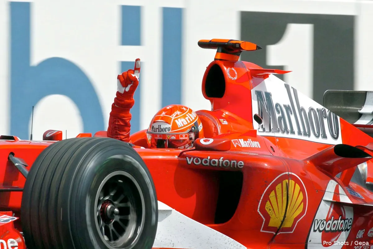 'Slimme' Schumacher viert 57ste verjaardag, samen met Verstappen op ...
