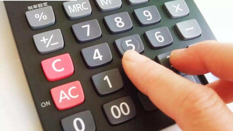 What is the purpose of AC button on a calculator
