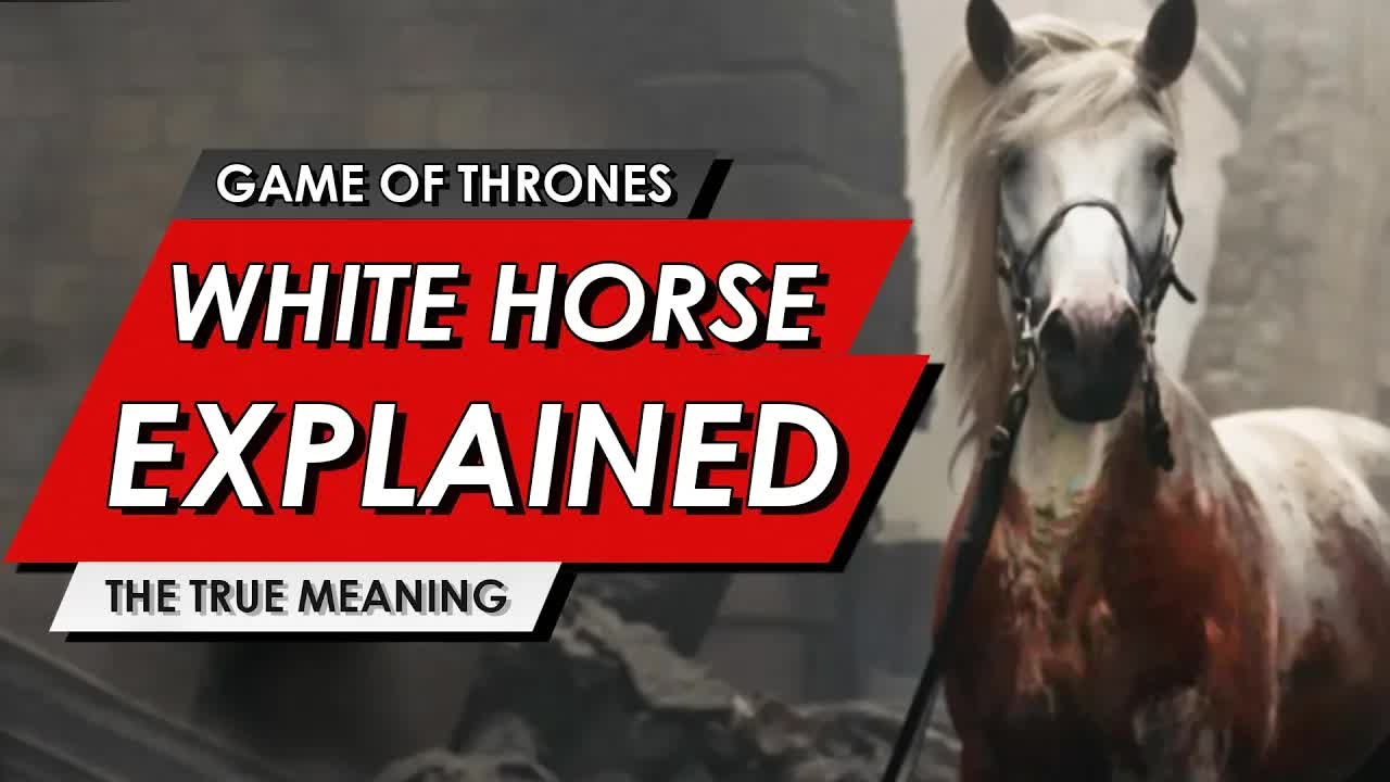 Game of Thrones: White horse explained | The true meaning behind Arya's ...