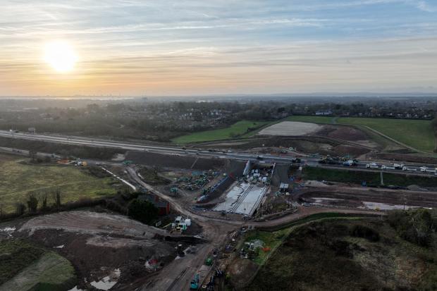 M27 reopens after huge project completed 24 hours early
