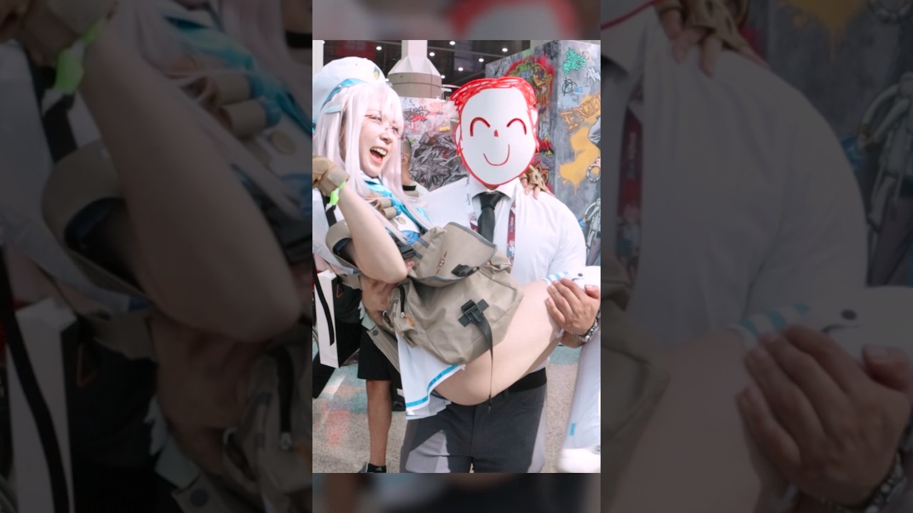 Cosplayers love their sensei #anime #cosplay #bluearchive