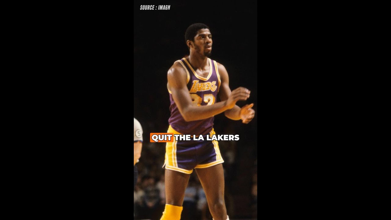 When Magic Johnson almost quit the Lakers!