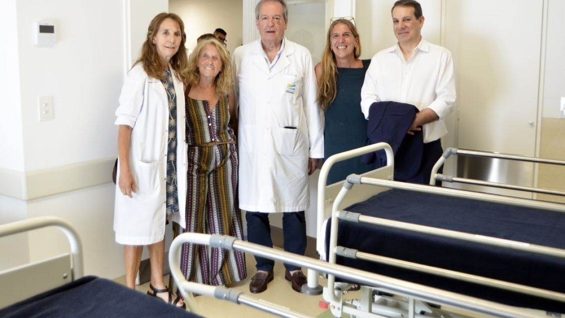 Inaugurán una nueva sala para oncología de chicos en el Hospital Posadas