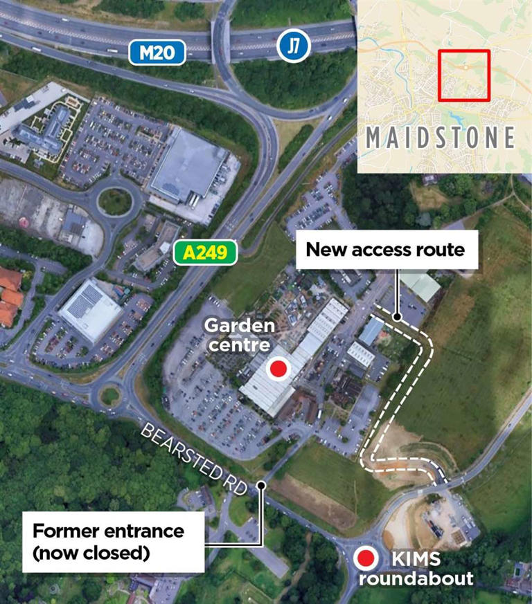 Access to Notcutts changes as first step in £10.8m improvements to A249 ...