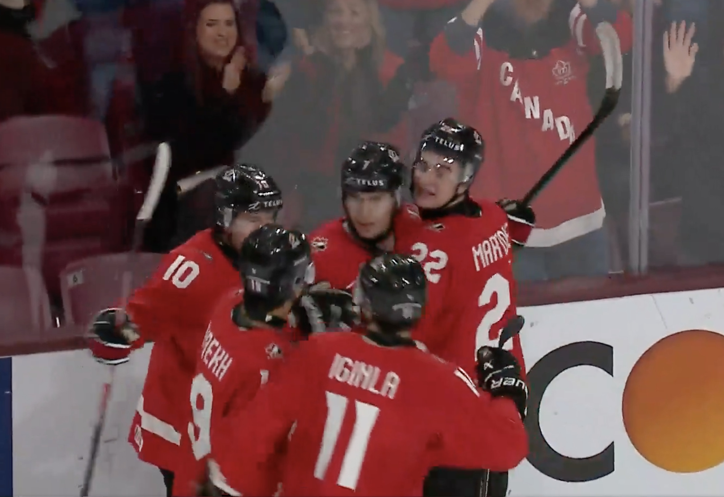Canada advances to the semifinals