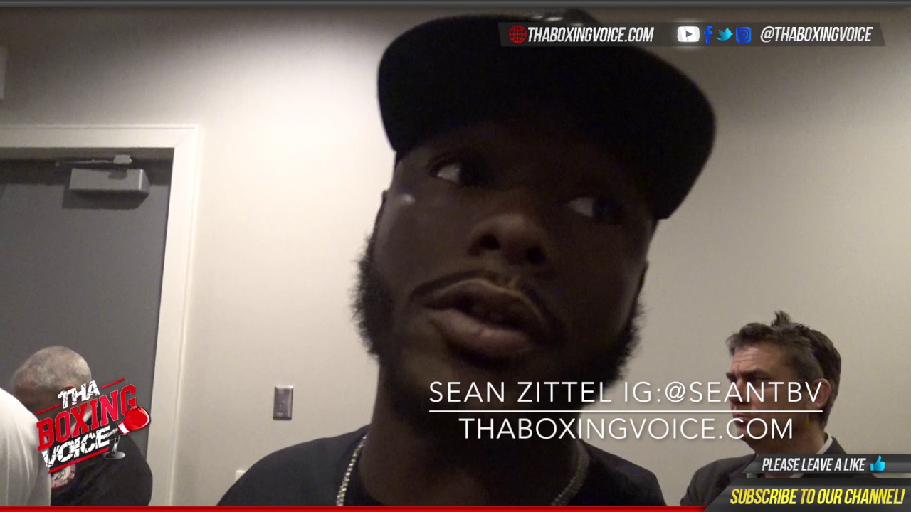 Hasim Rahman Jr reacts to Ward knocking out Kovalev