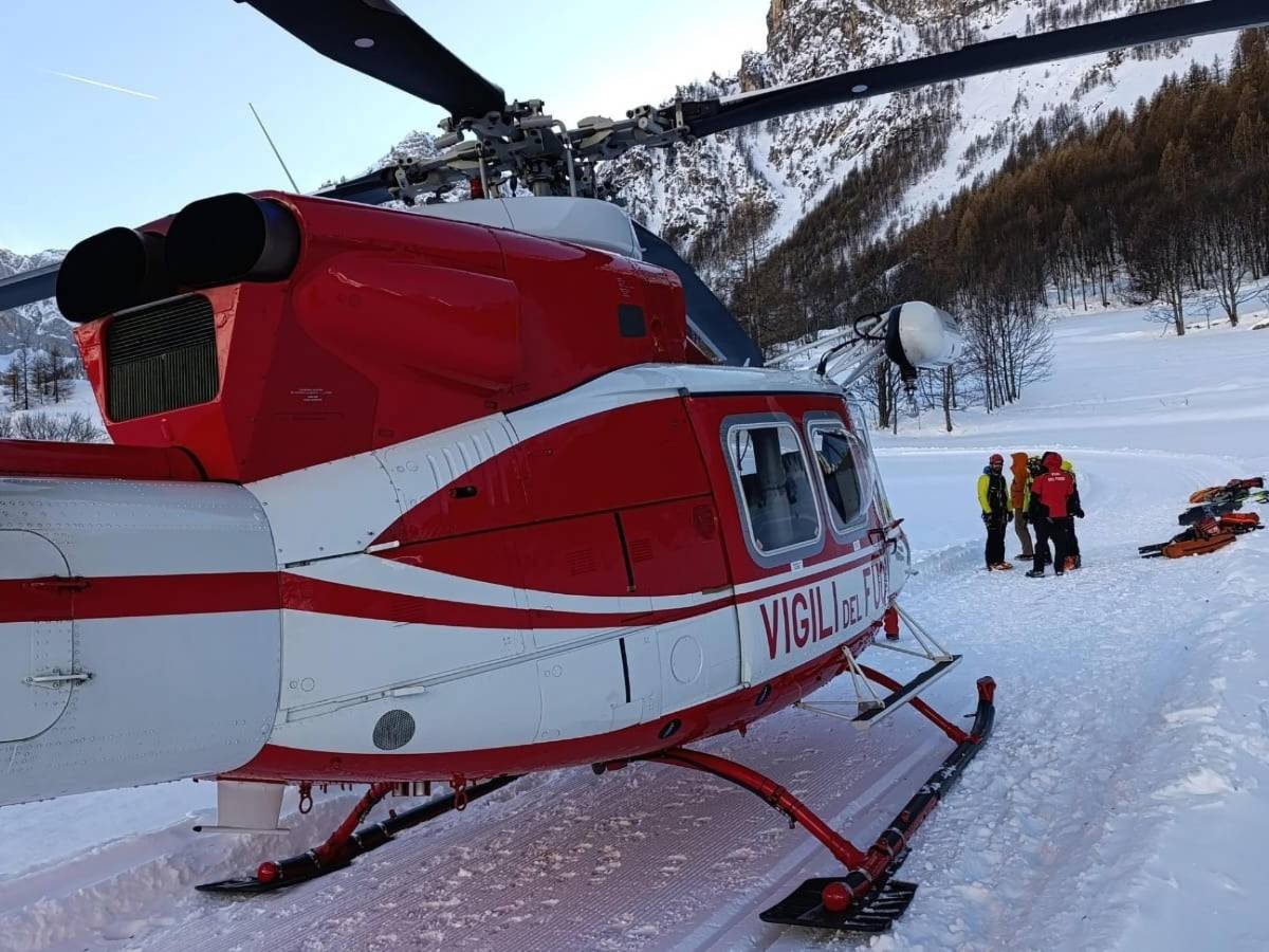 Valanga in alta Valle Maira. Morta una donna straniera. Altri tre ...