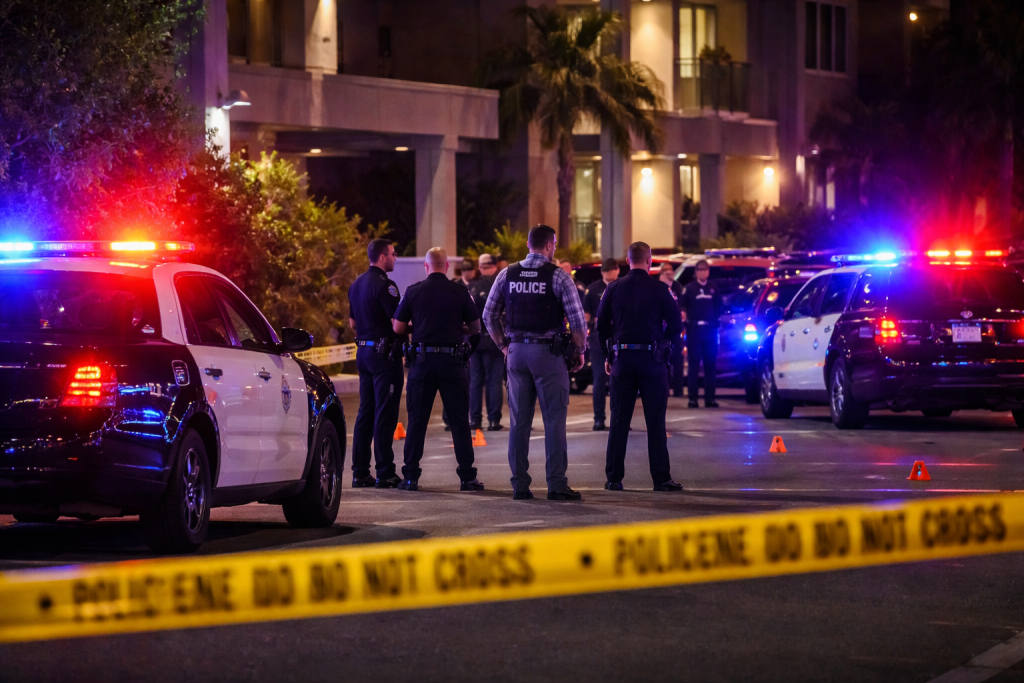 Off-duty ICE agent confronts armed man outside LA apartment, shooting ...
