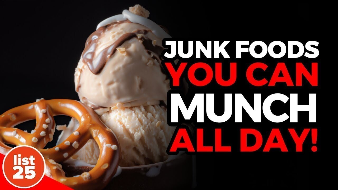 25 unexpectedly nutritious junk foods