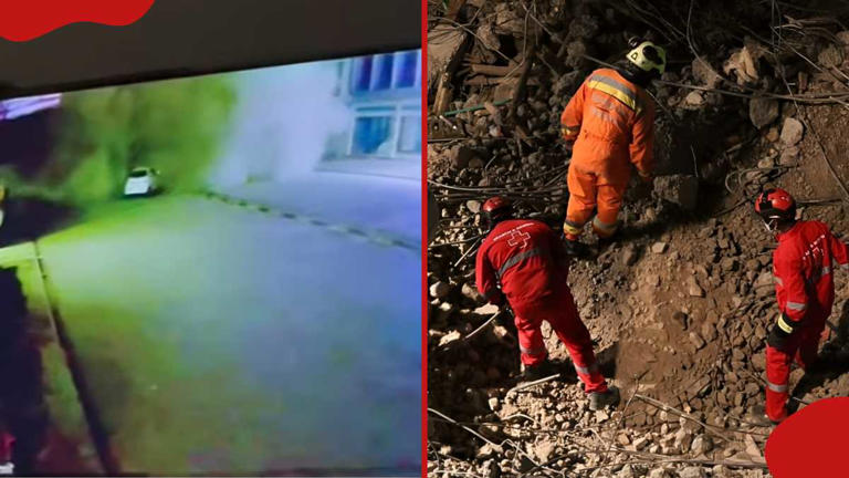 South C building collapse: CCTV footage captures final moments before ...