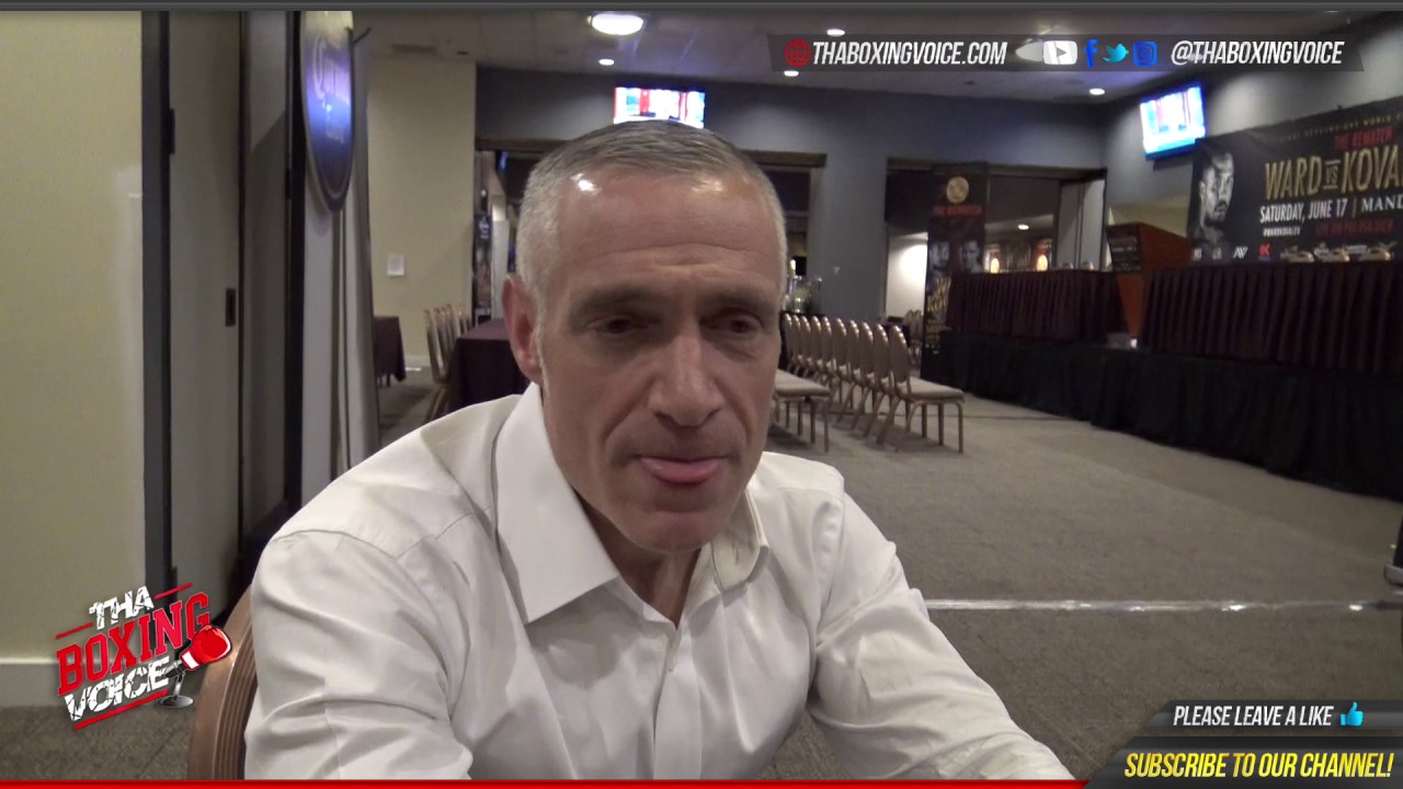 Michael Yormark: Talks Kovalev firing shots at Team Ward, the rematch ...