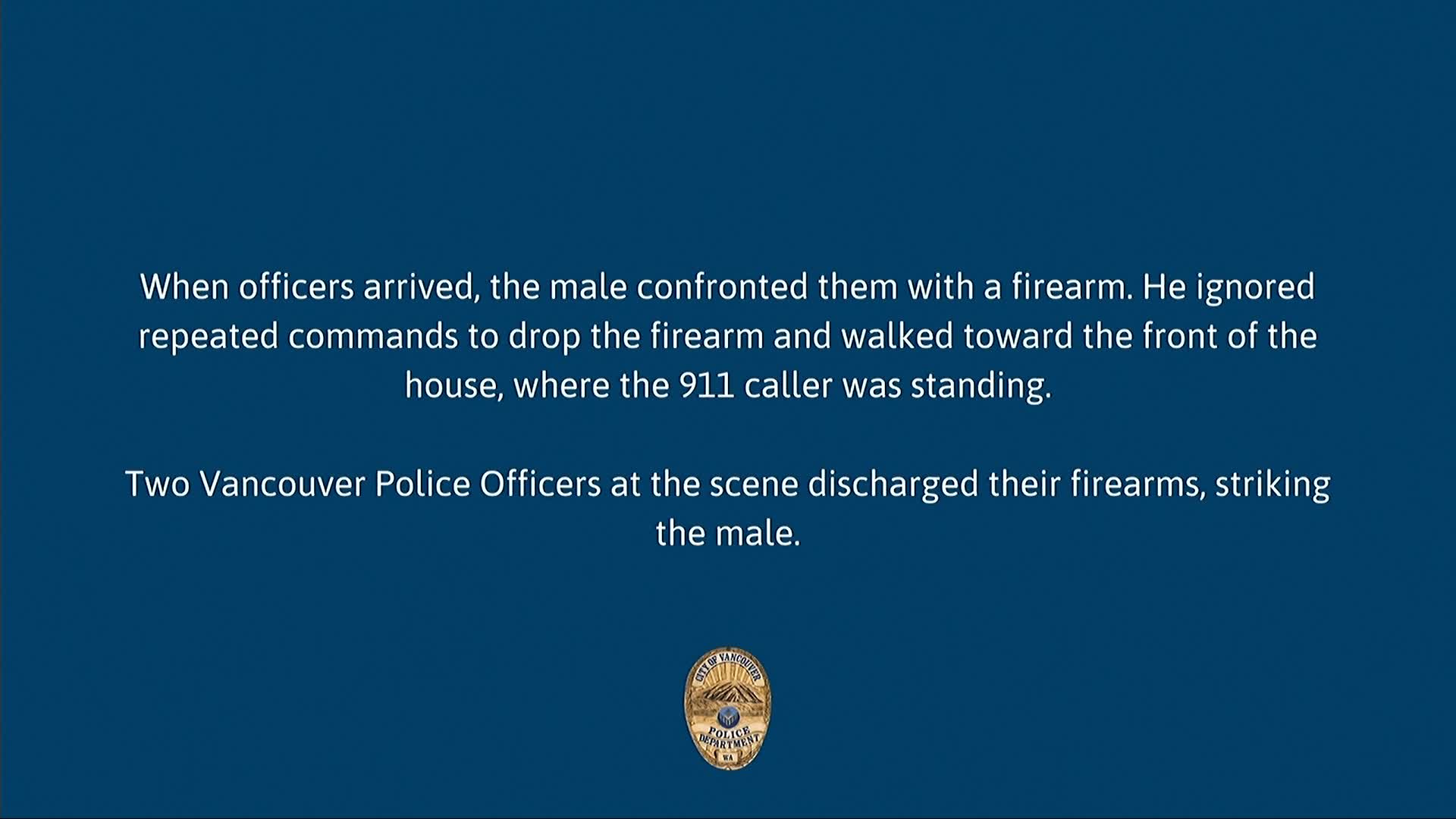 'Drop the gun': Vancouver police release footage of deadly officer ...