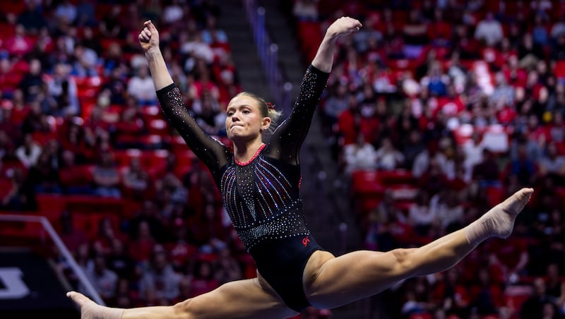 Utah gymnasts win opener, but know there’s room for improvement