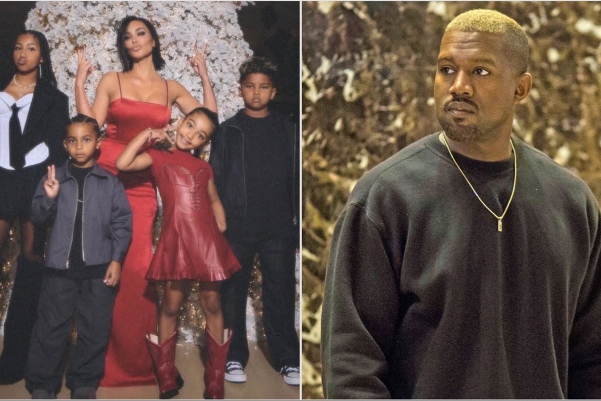 Kanye West reunites with his kids in Japan after months apart