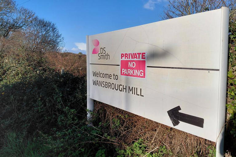 Future of Watchet paper mill site uncertain ten years after its closure