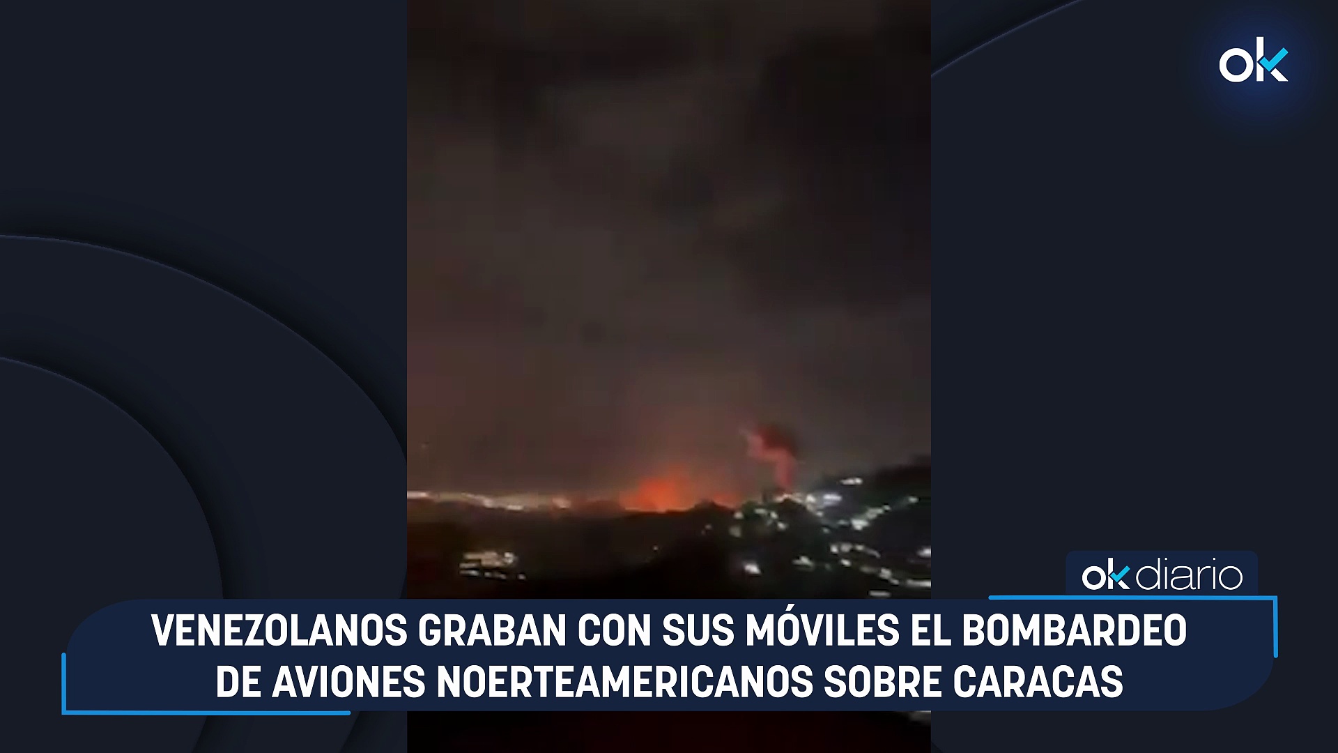 Venezolanos graban con sus móviles el bombardeo de aviones ...
