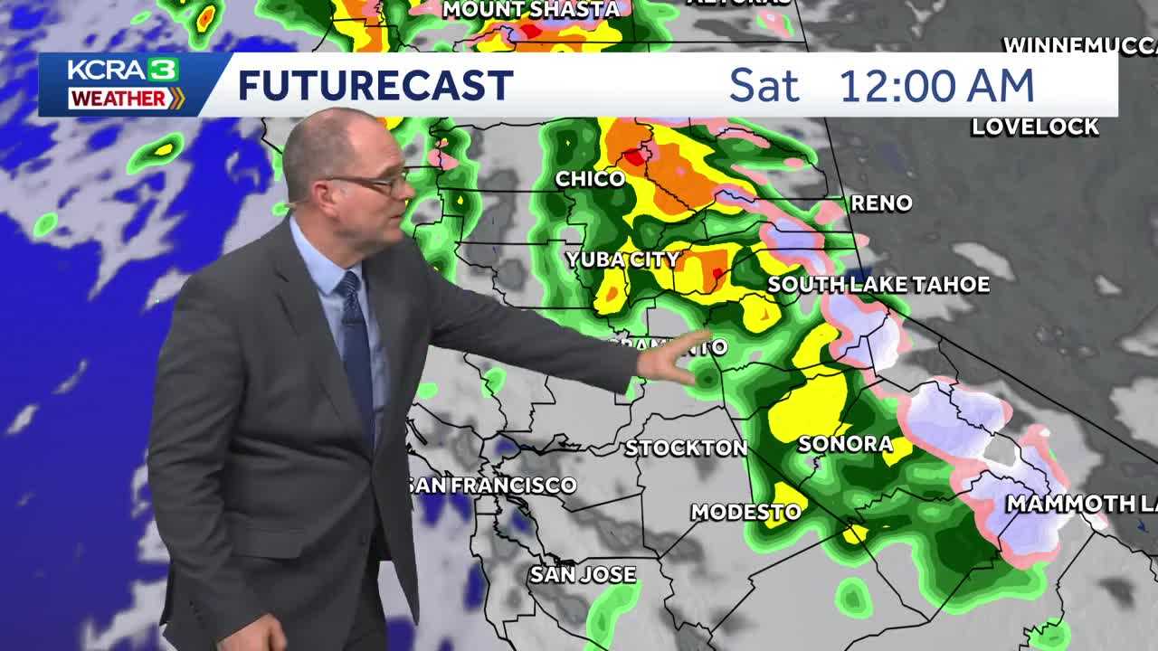 Northern California forecast: Isolated severe storms possible Saturday ...