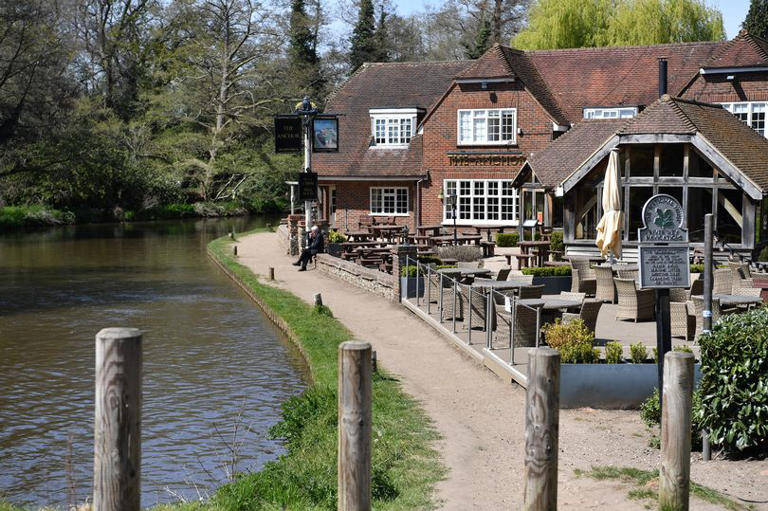 The picturesque riverside landscape named Surrey's best scenic walking area