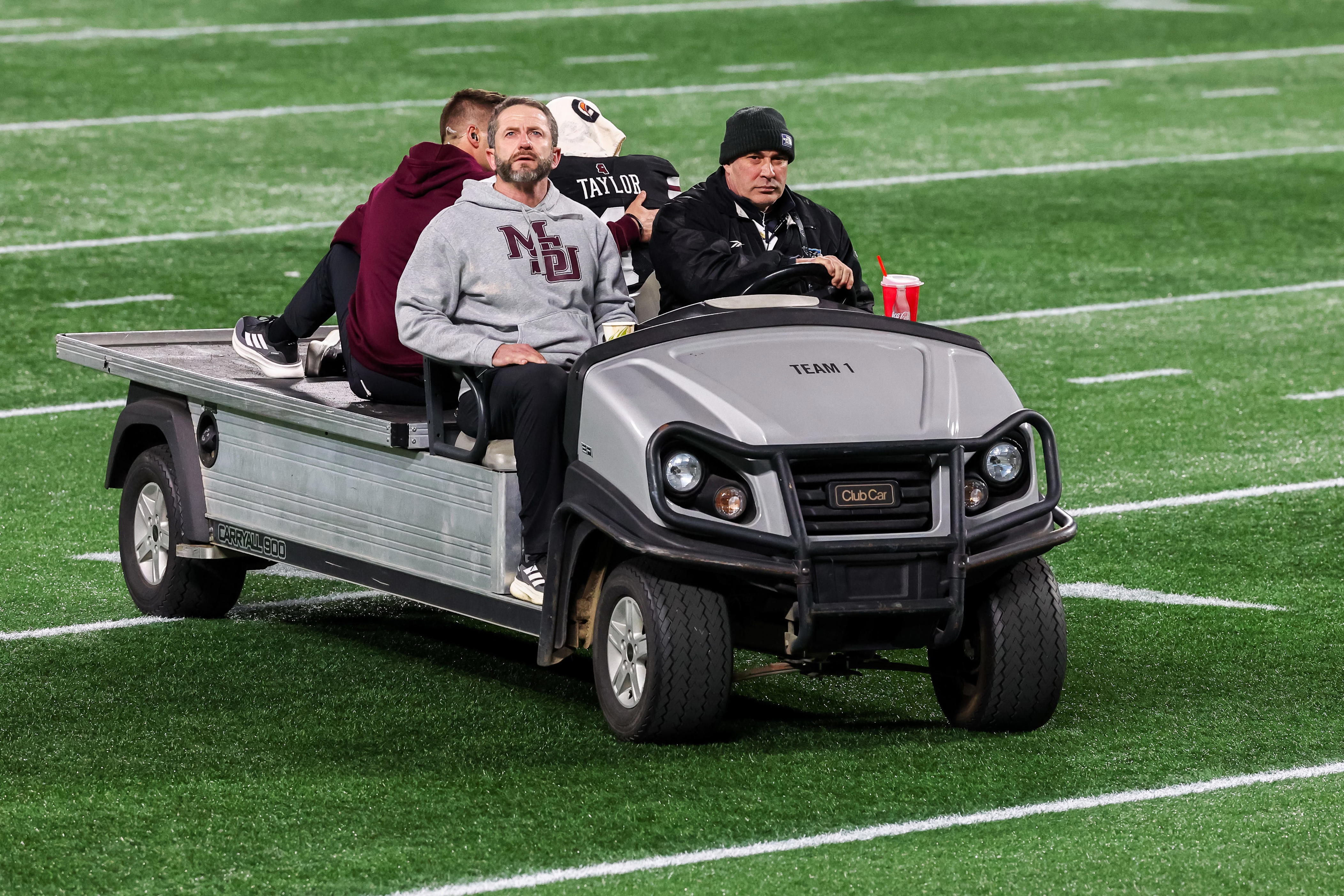Mississippi State QB Kamario Taylor leg injury update after Duke's Mayo ...
