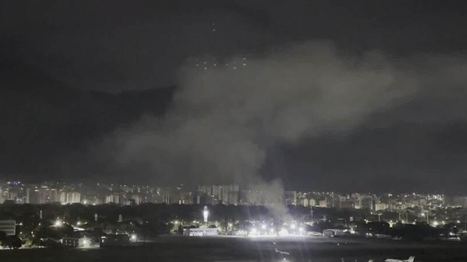 Stuart Ramsay on Caracas explosions