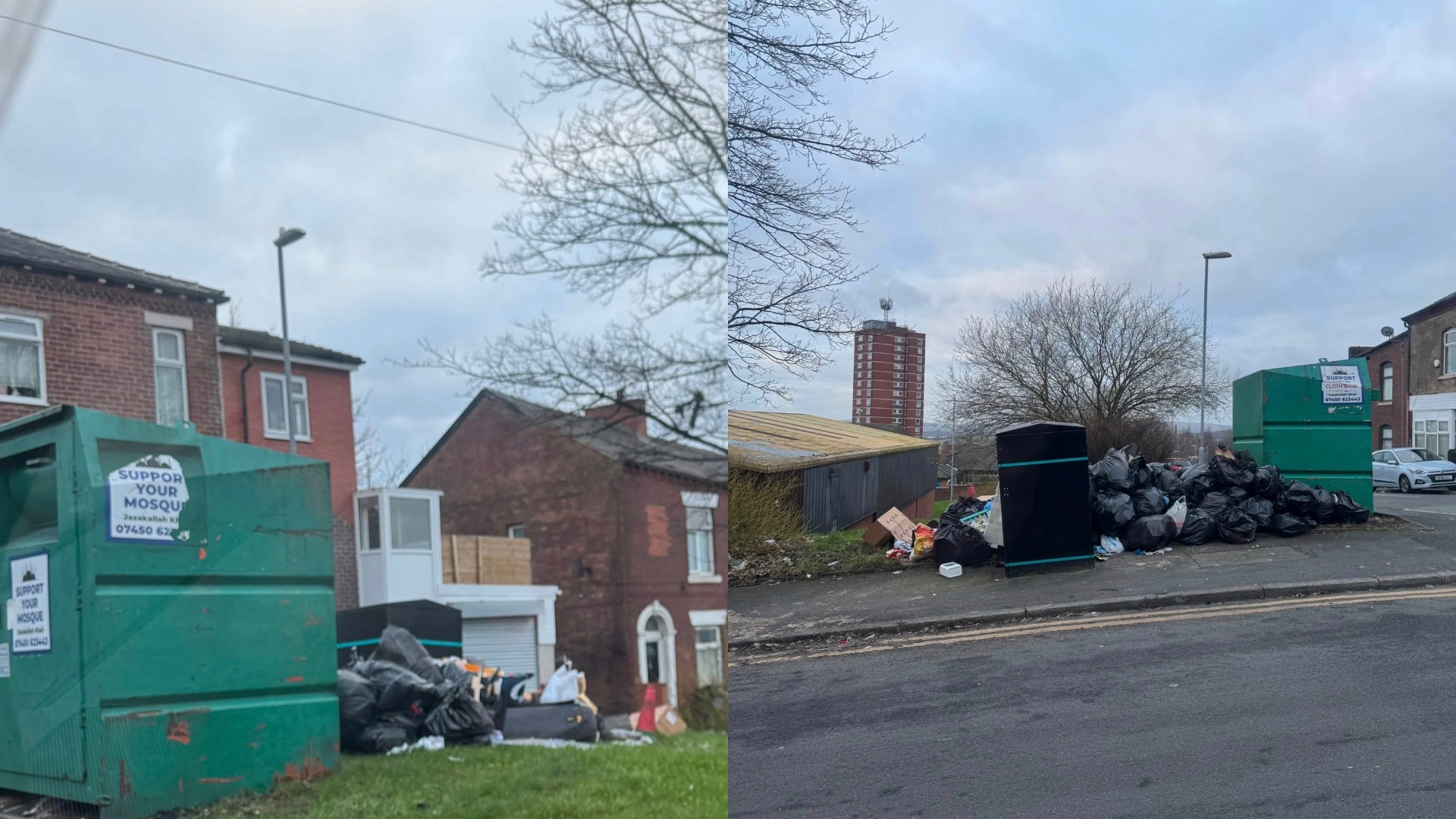 Every time I pass, there's more waste... it’s disgusting and brings the ...