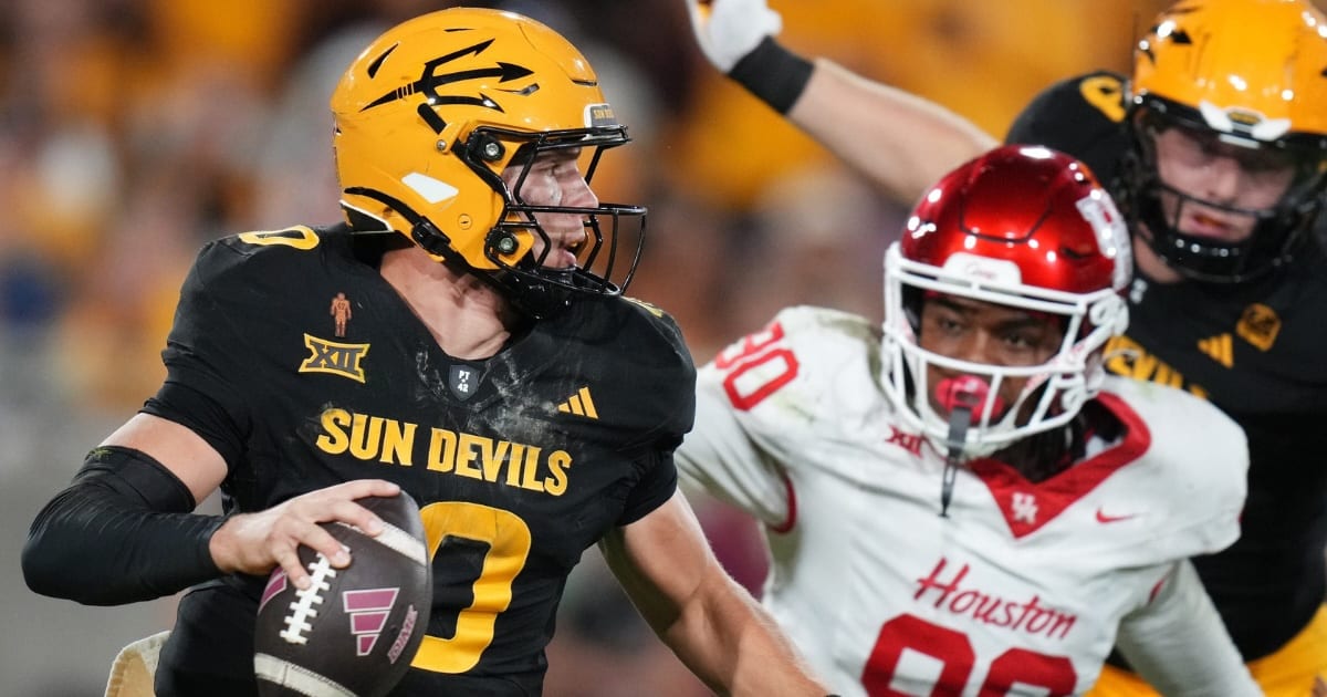 Sam Leavitt met with Kentucky head coach Will Stein and watched film ...