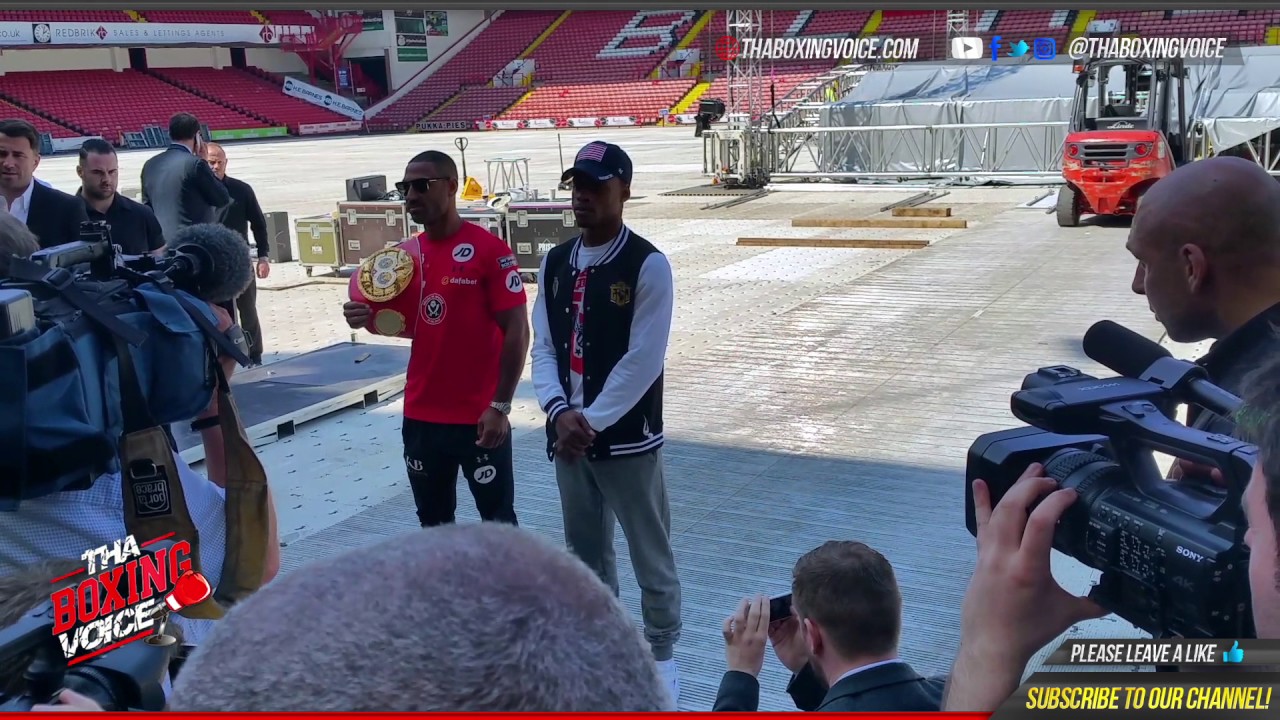 Behind the scenes Kell Brook vs. Errol Spence Jr. at Bramall Lane in ...