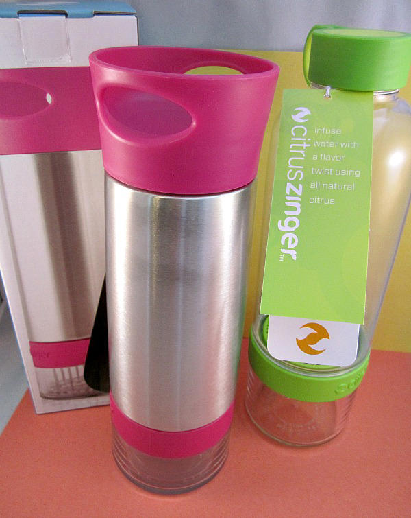 Drink more water by adding some zing to it