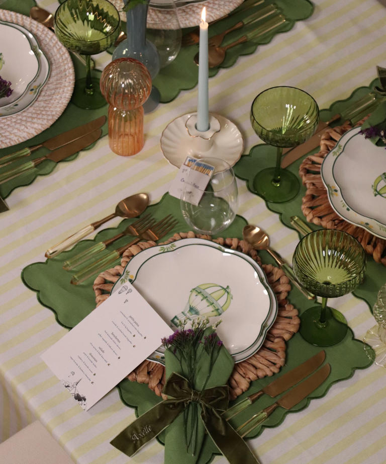 Birth month dinnerware is the secret to a unique and stylish tablescape