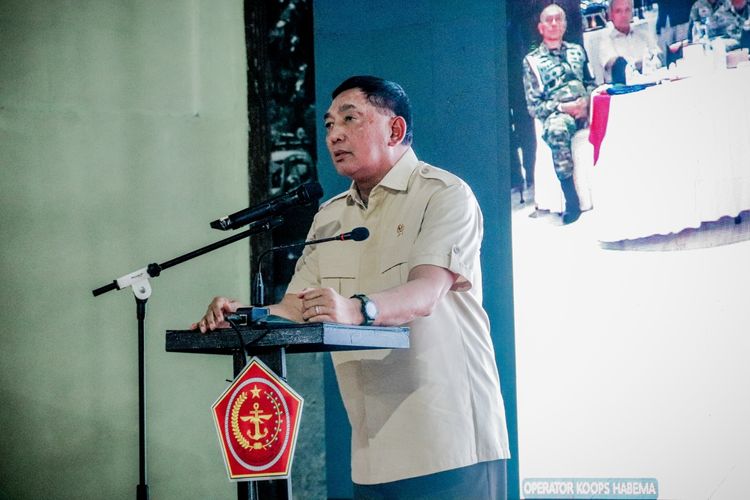 Menhan Sjafrie sempurnakan komando operasi di Papua, mencakup ...