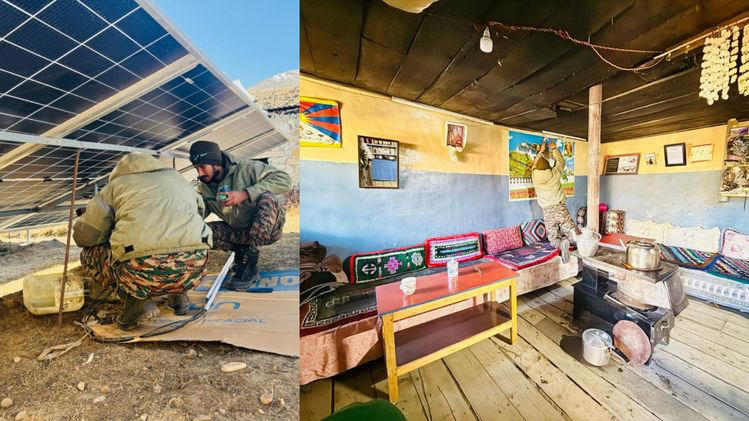 Solar plant at 15,000 ft brings year-round power to Sikkim border village