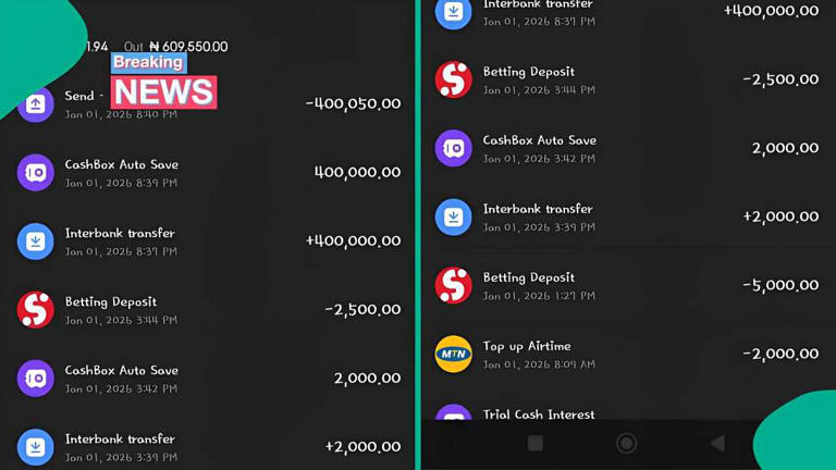 New tax law: Nigerian man speaks after making N1 million transfer in 2026