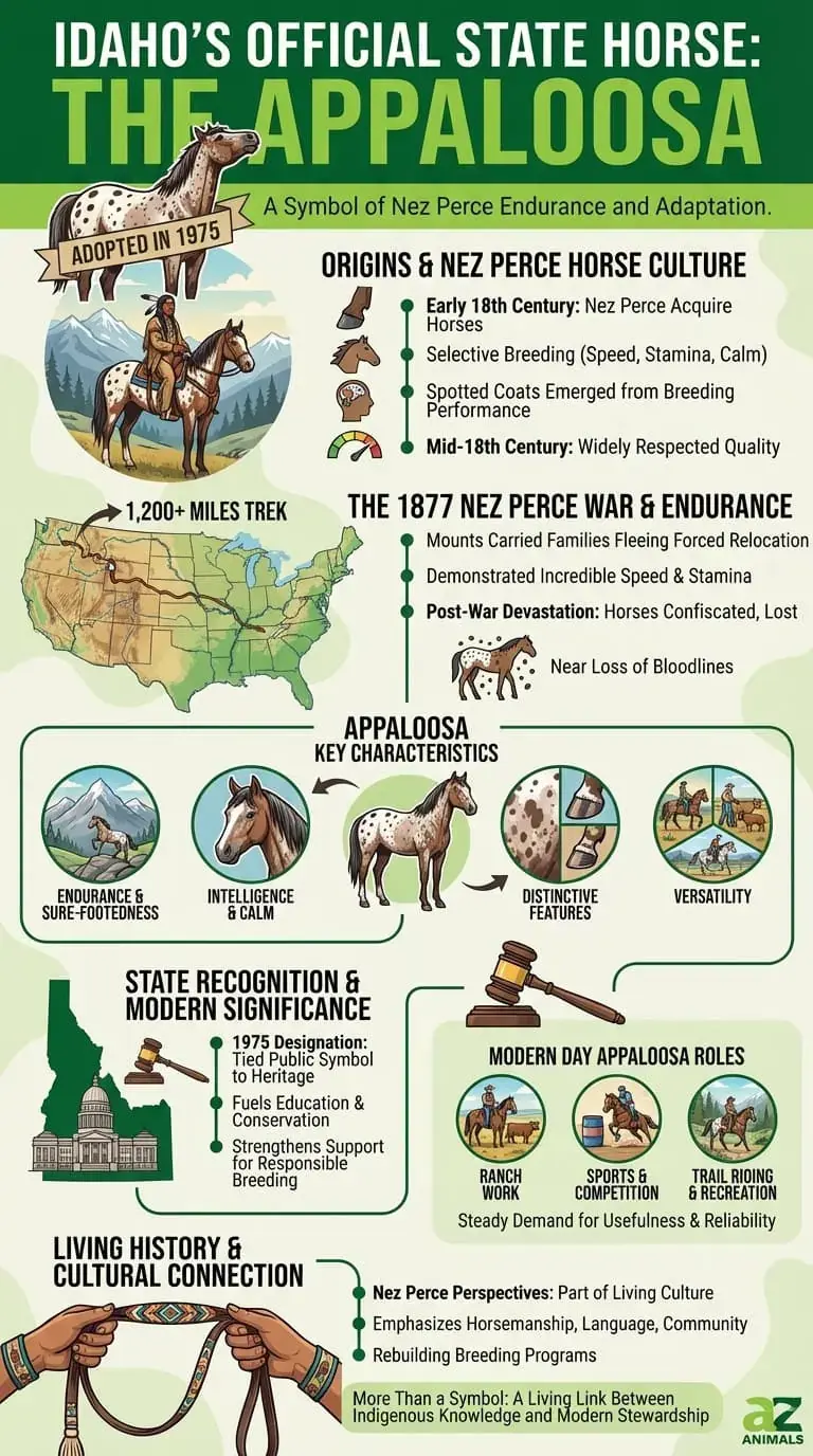 From forced displacement to state symbol: What the Appaloosa’s journey ...
