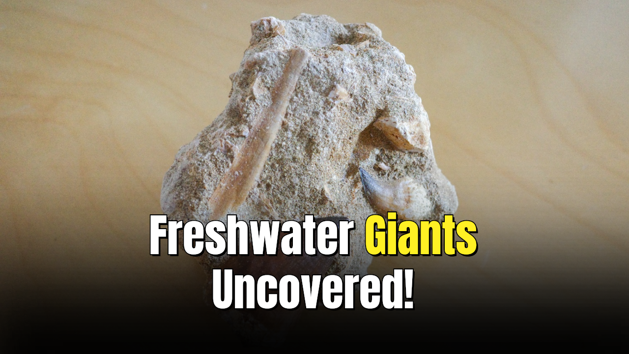 Mosasaur tooth fossil reveals giant sea reptiles lived in freshwater rivers