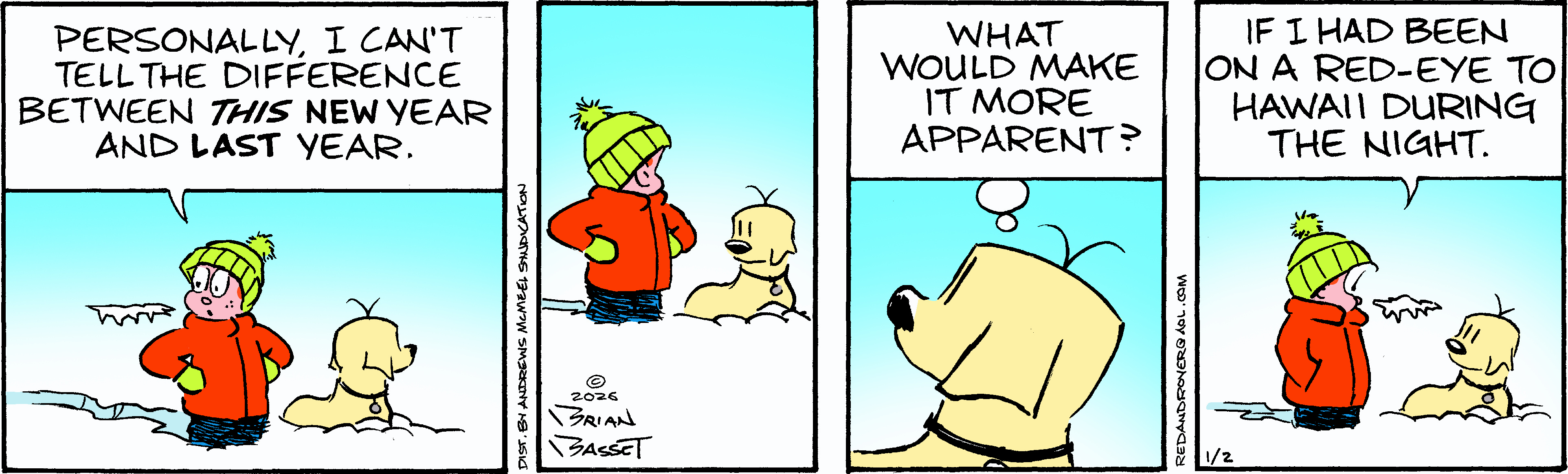 Red and Rover by Brian Basset