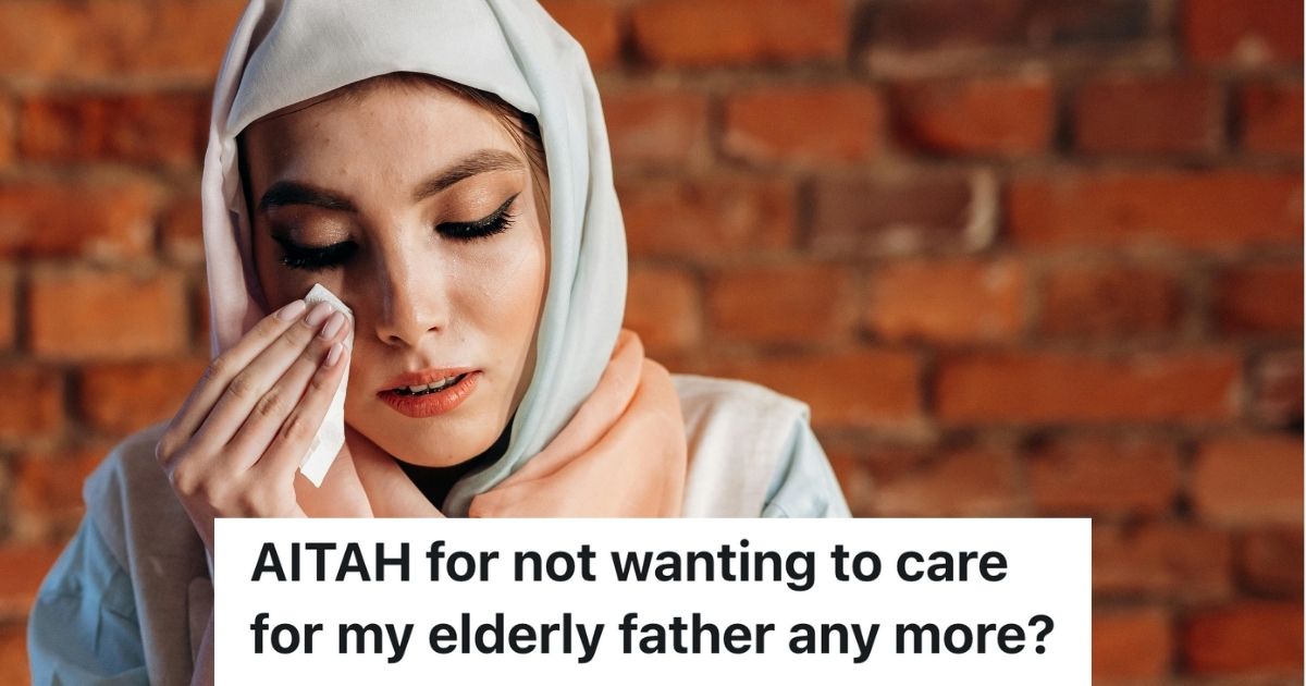 Woman cares for her elderly father and she finds him insufferable, but ...