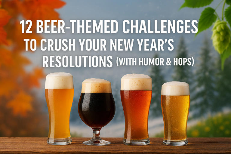 12 beer-themed challenges to crush your New Year’s resolutions (with ...