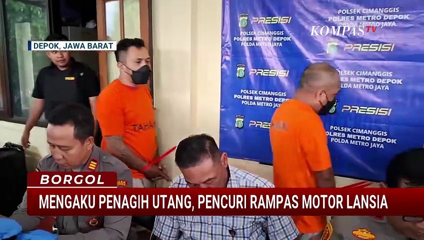 Modus jadi debt collector, empat spesialis pencuri motor ditangkap di ...