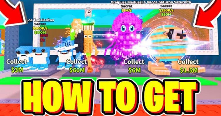 Steal a brainrot: Secret brainrots explained and how to secure them