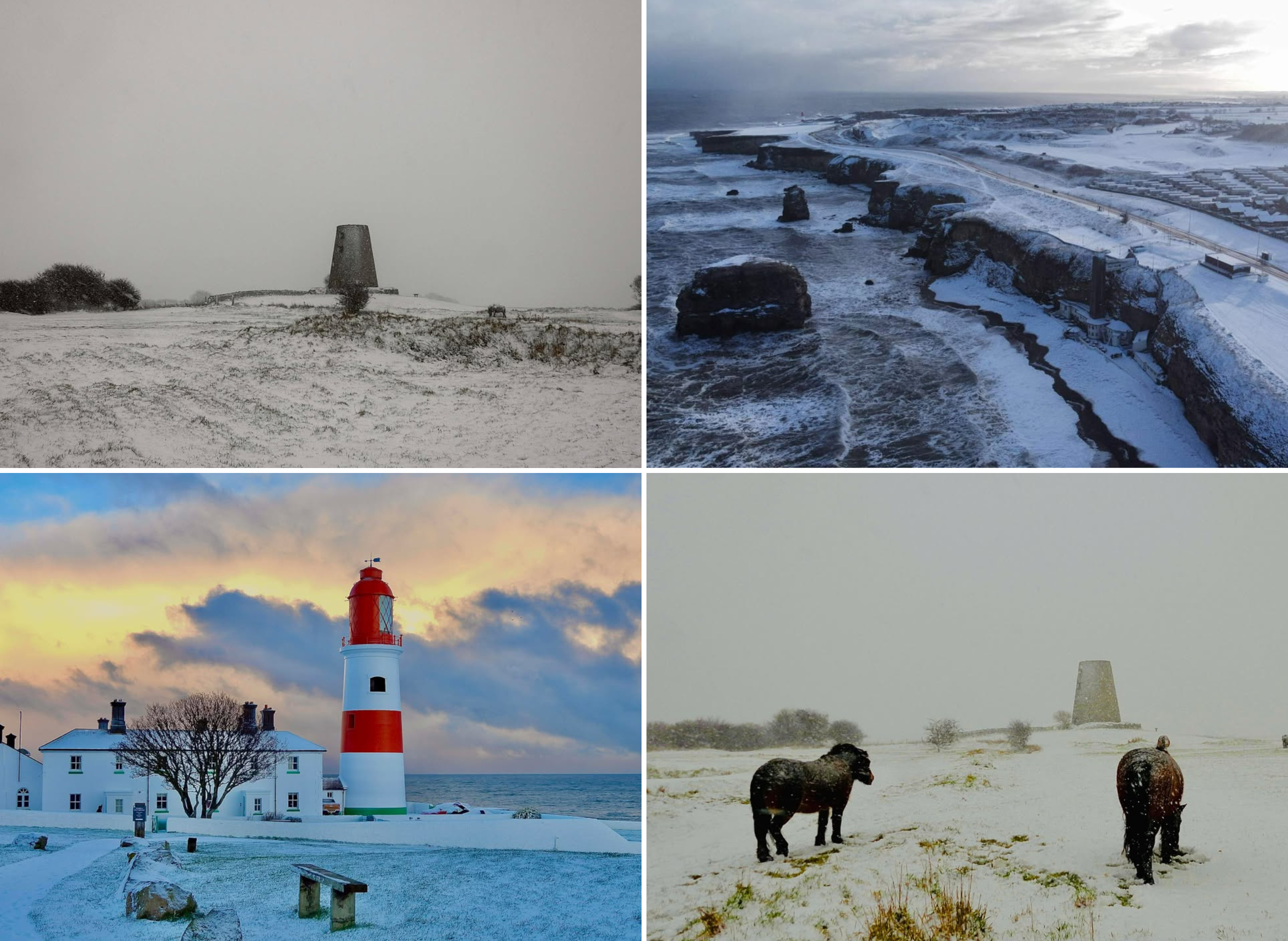 Take a look at these impressive wintry scenes as snow hits South Tyneside
