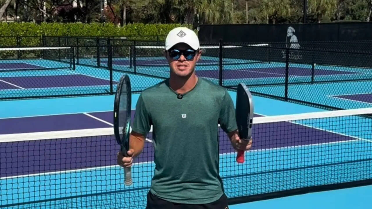 From racquet to paddles: Preston Engel explains what sets pickleball ...