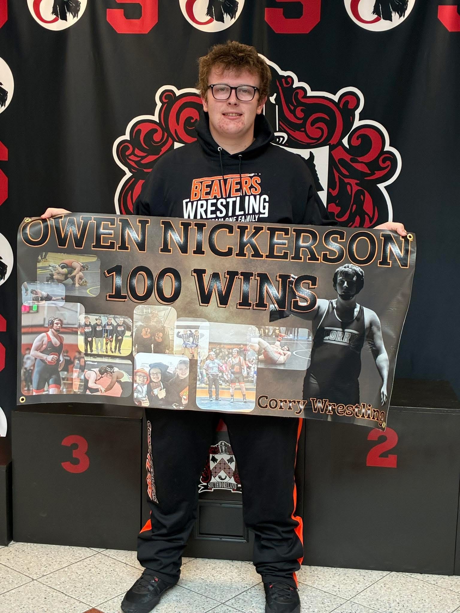 Corry's Willis latest Erie County wrestler to reach 100 career wins