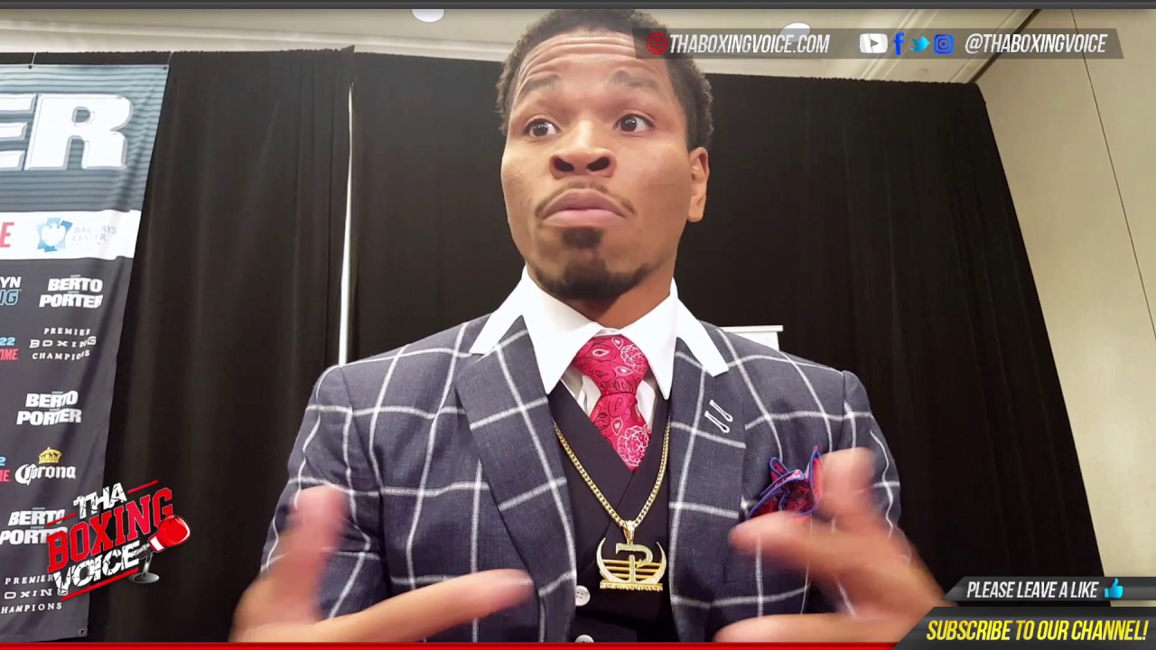 Shawn Porter on Andre Berto and learning from that Broner knock down