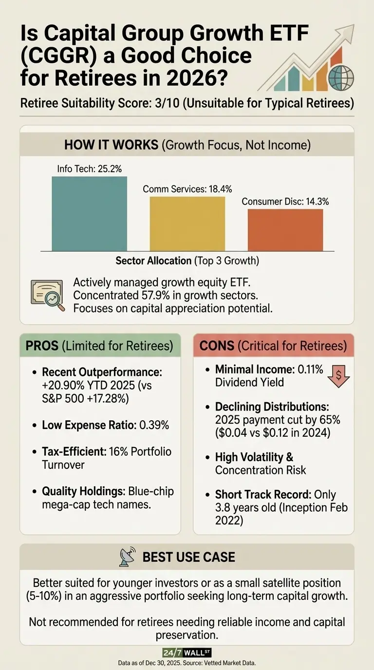 Is Capital Group Growth ETF a good choice for retirees in 2026? | CGGR