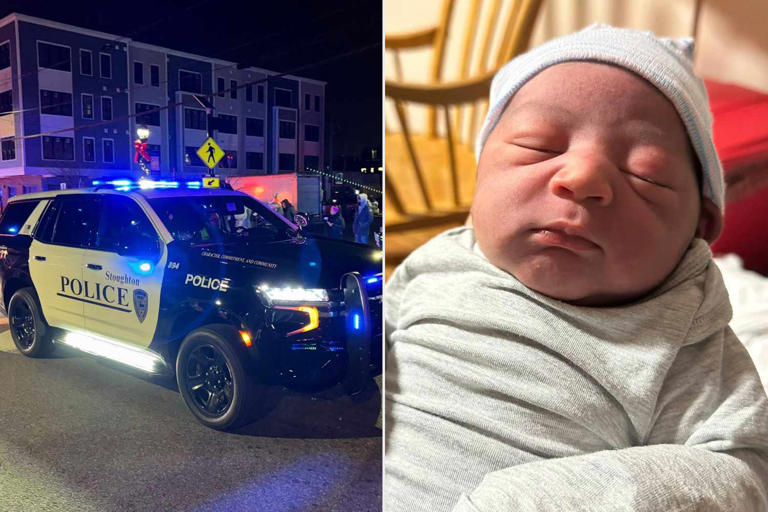 Police officers helped deliver a woman's baby in the back seat of her ...