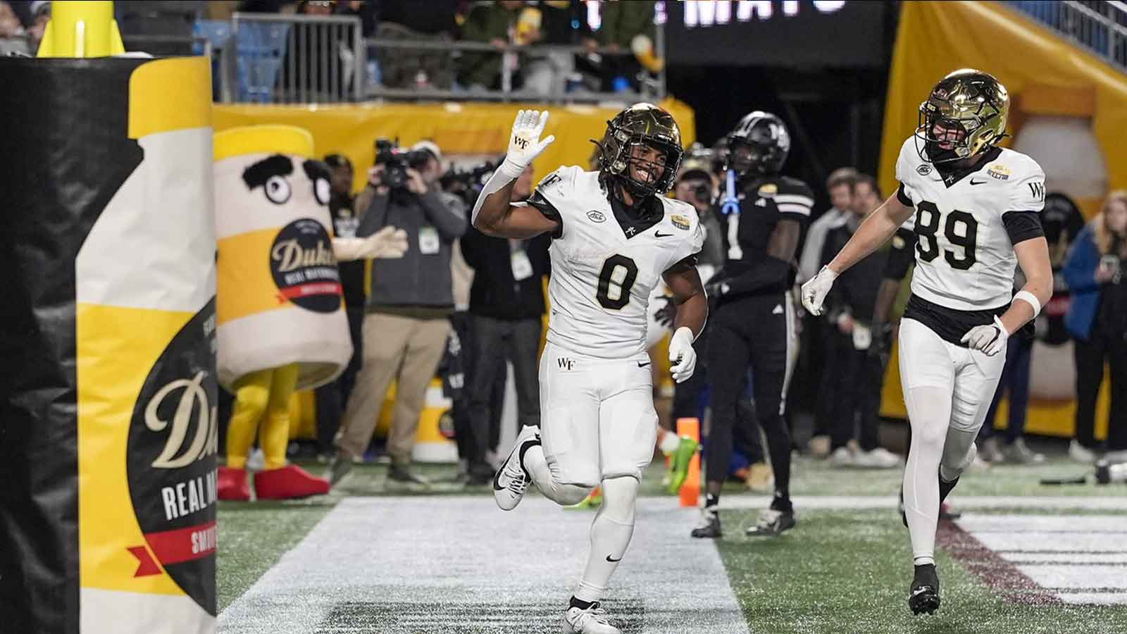 Wake Forest football’s Ty Clark III waves goodbye to the Mississippi ...